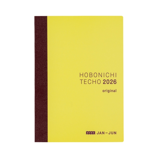 Hobonichi Techo 2026 A6 Original and Planner | Stilo&Stile