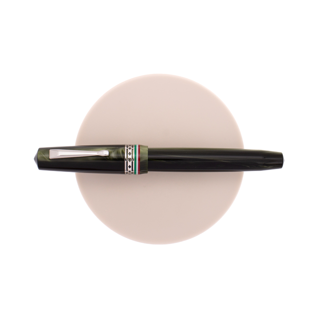 Radius Settimo Italia Green & Rhodium | Limited Edition Fountain Pen