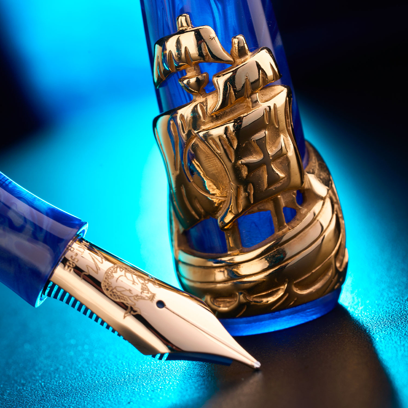 Nino Marino Signature Columbus Gold | Fountain Pen